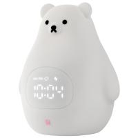 China App Control Silicone Night Light Bedside Energy Saving Digital Alarm Clock For Children for sale