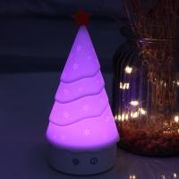 China Christmas LED Rechargeable Battery Operated Silicone Night Light For Kids Baby Bedroom for sale