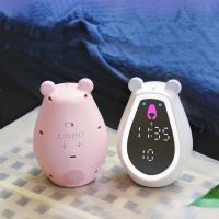 China Bear Sunrise LED Night Light Clocks With Remote Auto  Screen Timer Clock for Children Kids for sale