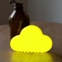China Cloud LED Night Light Rechargeable ABS Romantic Desk Lamp For Bedroom Living Room Bedside Bed Lamp for sale