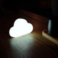 China New Design Small Kids Room Intelligent Night Light Cloud Shape Magnetic Night Light For Baby for sale