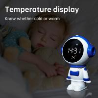 China APP Control Customized Lighting Smart Wake-up  Astronaut Alarm Clock for sale