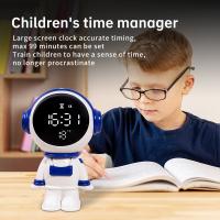 China APP Control Customized Lighting Smart Wake-up  Astronaut Alarm Clock for sale