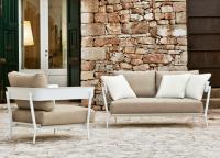 China 2026 Design Outdoor Furniture Aluminum with Cushion Lounge Set. for sale