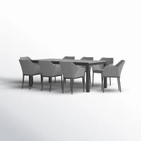 China Tailo Fabric Dining Chair and Table Furniture Set for sale