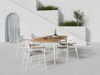 China Vienna Aluminum Chair Set, SN-2608 for sale
