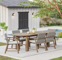 China Cone Teak Chair 7pcs Set, SN-2617 for sale