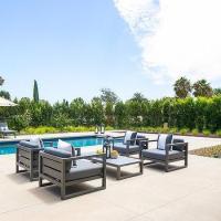 China Patio Furntiure 4 Seats Aluminum Outdoor Sofa. Cat SN-2643 for sale