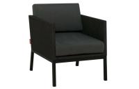 China Outdoor Furniture Aluminum Black Sling Patio Sofa, SN-2645 for sale