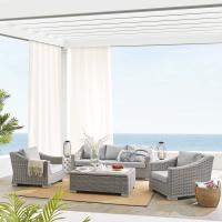 China Traditional Leisure Style Resin Wicker Deep Seating Sofa, Conway SN-2652 for sale
