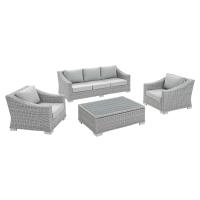 China Traditional Leisure Style Resin Wicker Deep Seating Sofa, Conway SN-2652 for sale
