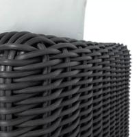 China Black Round Wicker Sectional Corner Sofa. Montana SN-2658 for sale