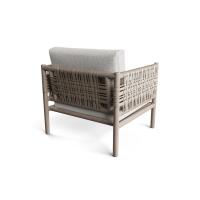 China Teak Aluminum Outdoor Furniture Rope Cube Sofa. Kira SN-2661 for sale