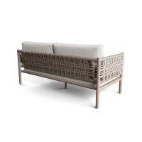 China Teak Aluminum Outdoor Furniture Rope Cube Sofa. Kira SN-2661 for sale