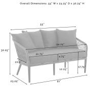 China Commercial Wholesale Outdoor Furniture Assemble 4pcs Rope Sofa. SN-2662 for sale