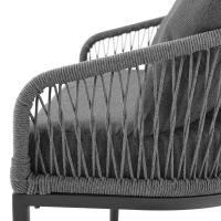 China Commercial Wholesale Outdoor Furniture Assemble 4pcs Rope Sofa. SN-2662 for sale