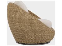 China Round Wicker Woven Patio Furniture Outdoor Swivel Lounge Chair. Jen SN-2666 for sale
