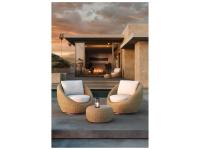 China Round Wicker Woven Patio Furniture Outdoor Swivel Lounge Chair. Jen SN-2666 for sale
