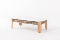 China 2027 New Design Leisure Outdoor Furniture Teak Rope Sofa. Bellagio SN-2667 for sale