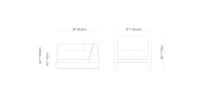 China High Grade Outdoor Furniture Design Charcoal Powder Coated Aluminum Sofa. Bond SN-2669 for sale