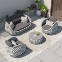 China Thick Rope Round Garden Sofa for Patio Outdoor Villas Use. Tatta SN-2672 for sale