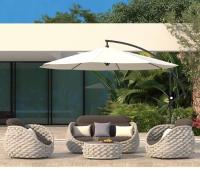 China Thick Rope Round Garden Sofa for Patio Outdoor Villas Use. Tatta SN-2672 for sale