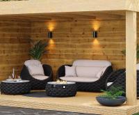 China Thick Rope Round Garden Sofa for Patio Outdoor Villas Use. Tatta SN-2672 for sale