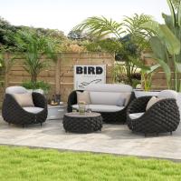 China Thick Rope Round Garden Sofa for Patio Outdoor Villas Use. Tatta SN-2672 for sale