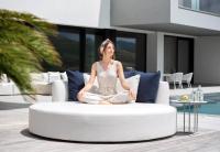 China High Grade 5 Years Warranty Indoor and Outdoor Round Bed. SN-2695 for sale
