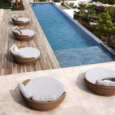 China China Made Synthetic Rattan Daybed for Hotel Pool Beach Use. Ocean SN-26100 for sale