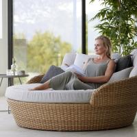 China China Made Synthetic Rattan Daybed for Hotel Pool Beach Use. Ocean SN-26100 for sale