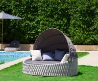 China Villa Garden Furniture Rope Daybed Outdoor Daybed with Canopy. Tetta SN-26105 for sale