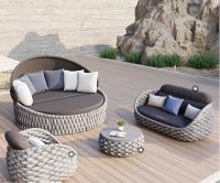 China Villa Garden Furniture Rope Daybed Outdoor Daybed with Canopy. Tetta SN-26105 for sale