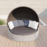 China Villa Garden Furniture Rope Daybed Outdoor Daybed with Canopy. Tetta SN-26105 for sale