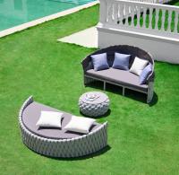 China Villa Garden Furniture Rope Daybed Outdoor Daybed with Canopy. Tetta SN-26105 for sale