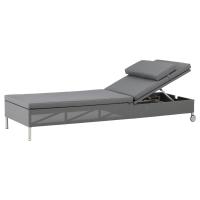 China Grey Sling Beach Furniture Chaise Lounge for Hotel Poolside and Beach Club. Batum SN-26114 for sale