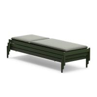 China Stackable Aluminum Sun Lounger with Green Powder Coated for Swimming Pool . Olive SN-26121 for sale