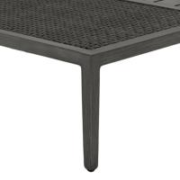 China Aluminum in Teak Color Finish Outdoor Lounger with Waterproof Cushion for Sale. Summer SN-26124 for sale