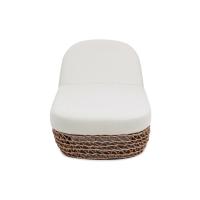 China Leisure Style Outdoor Furniture PE Rattan Woven Sun Lounger with Umbrella. Gorden SN-26125 for sale