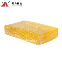 China 10000 Cps Solid Yellow Hot Glue Aluminum Foil Hot Melt Adhesive Tape TPR-7350 for sale