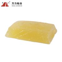China TPR Floor Flat Lamination Hot Melt Adhesives Yellow Stick Glue TPR-7217A for sale