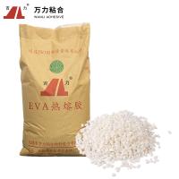 China 6500 Cps White Hot Melt Glue For Book Binding Solid Pellets EVA-KG-7G for sale