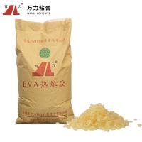 China EVA Yellowish Packaging Hot Melt Adhesive Corrugated Cardboard Glue Carton EVA-KB-1H for sale
