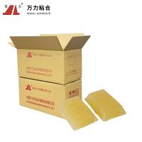 China Transparent Yellowish Hot Melt Packaging Adhesive Label Heat Seal Glue TPR-7606 for sale