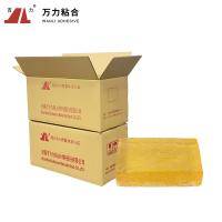 China Composite Yellow APAO Hot Melt Adhesive Solid Packaging Glue Sticks APAO-505D-New for sale