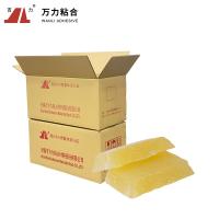 China Solid Yellow Hot Melt Kraft Paper Tape TPR Glue For Corrugated Boxes TPR-6258C for sale