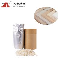 China Aluminum PUR Hot Melt Adhesives Edge Bonding Chip Particle Density Foam PUR-7563A for sale