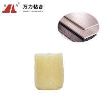 China 13000 Cps PVC Woodworking Hot Melt Adhesive Yellow TPU PUR-9312 for sale