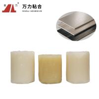 China PUR Woodworking Hot Melt Adhesive Faint Yellow Solid Reactive PUR-9910 for sale