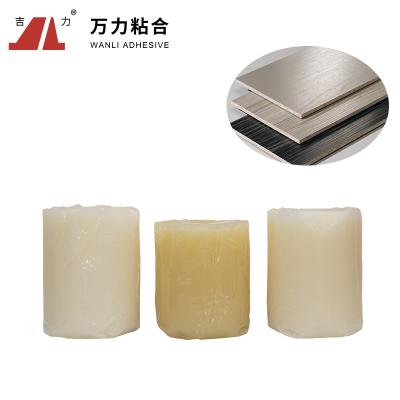 China PUR Woodworking Hot Melt Adhesive Faint Yellow Solid Reactive PUR-9910 for sale